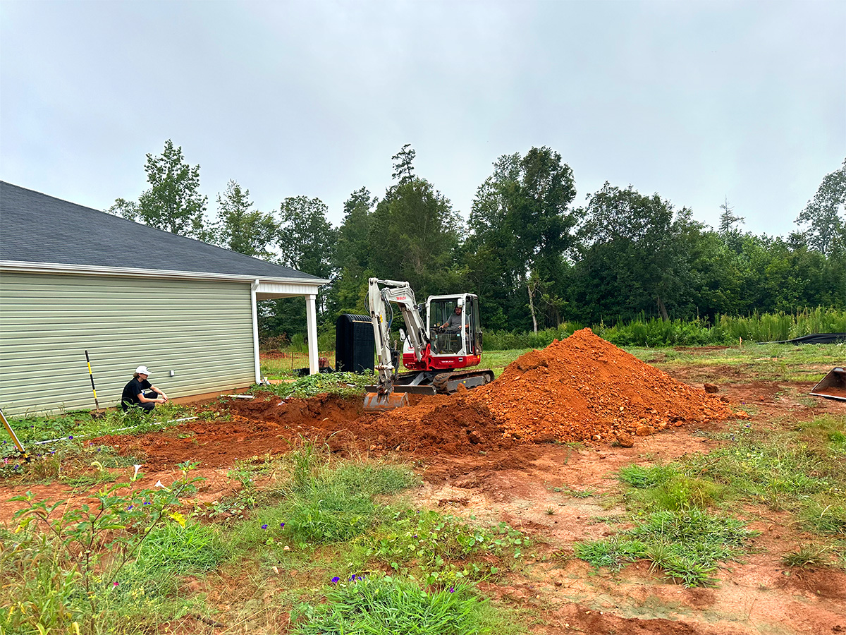 Septic System Installation in North Carolina by 64 Septic